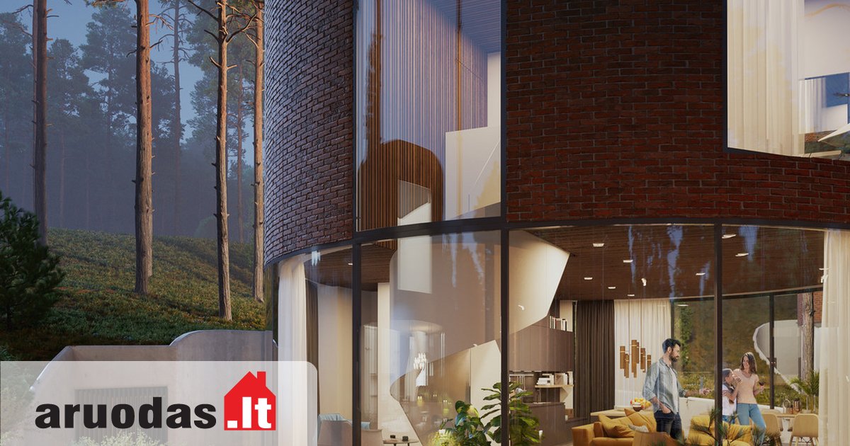 Namas, Klaipėdoje Giruliuose Litorinos g., monolitinis namas ...