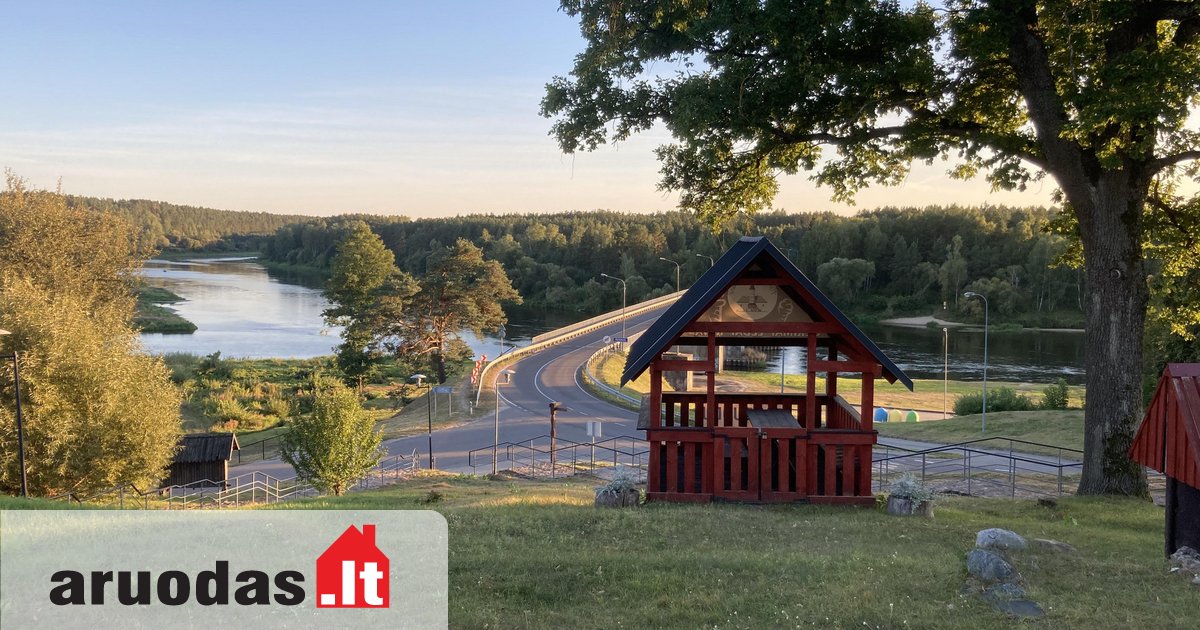 Namas, Varėnos r. Merkinės mstl. Bakšio g., rąstinė sodyba Nekilnojamo ...