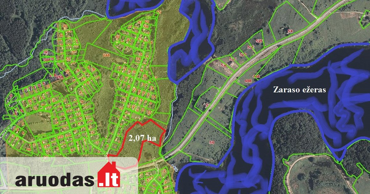 Sklypas, Zarasų r. Ditkūnų k. sklypas Nekilnojamo turto skelbimai ...