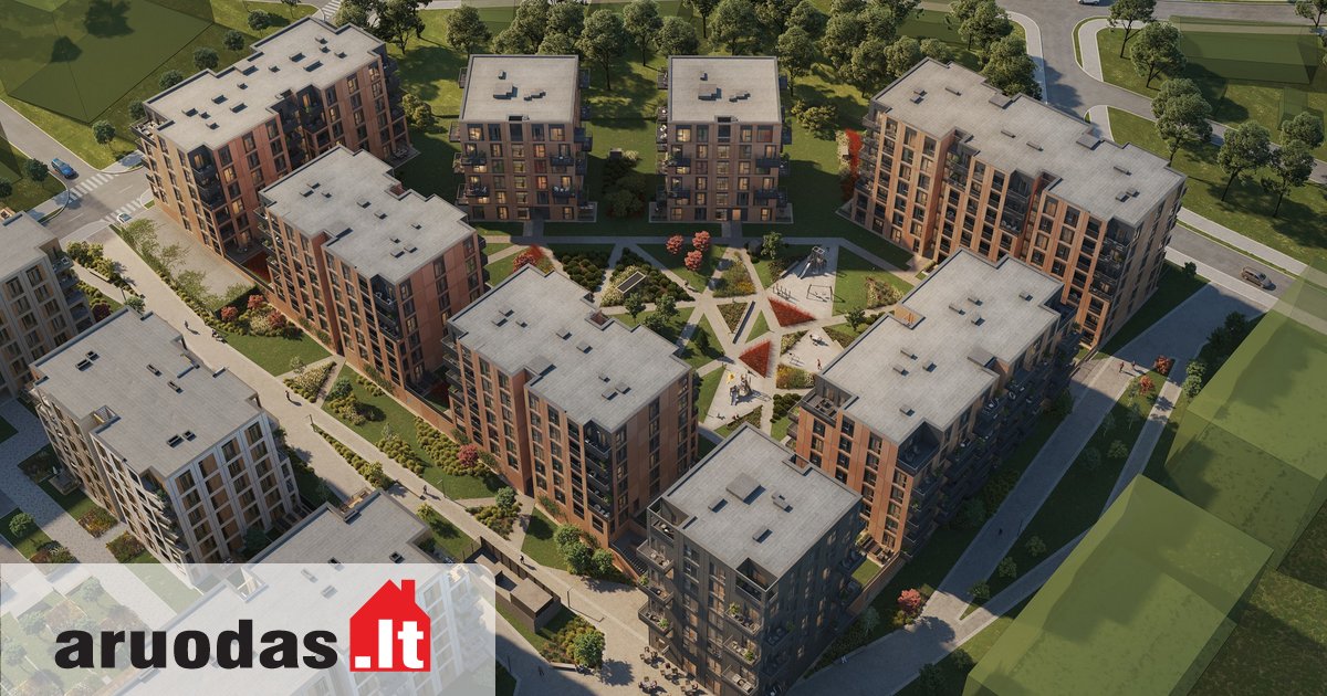 Butas, Vilniuje Markučiuose Manufaktūrų g., 3 kambarių butas ...