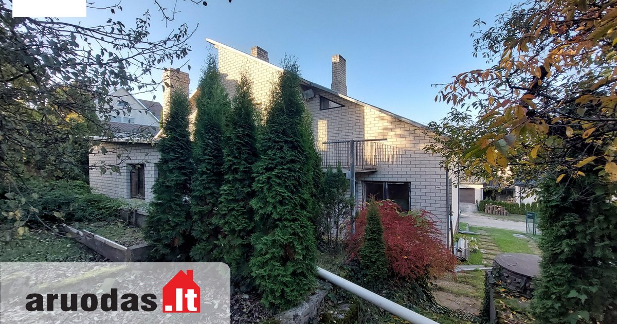 Namas, Alytuje Pirmame Alytuje Saulėtekio g., mūrinis namas Nekilnojamo ...