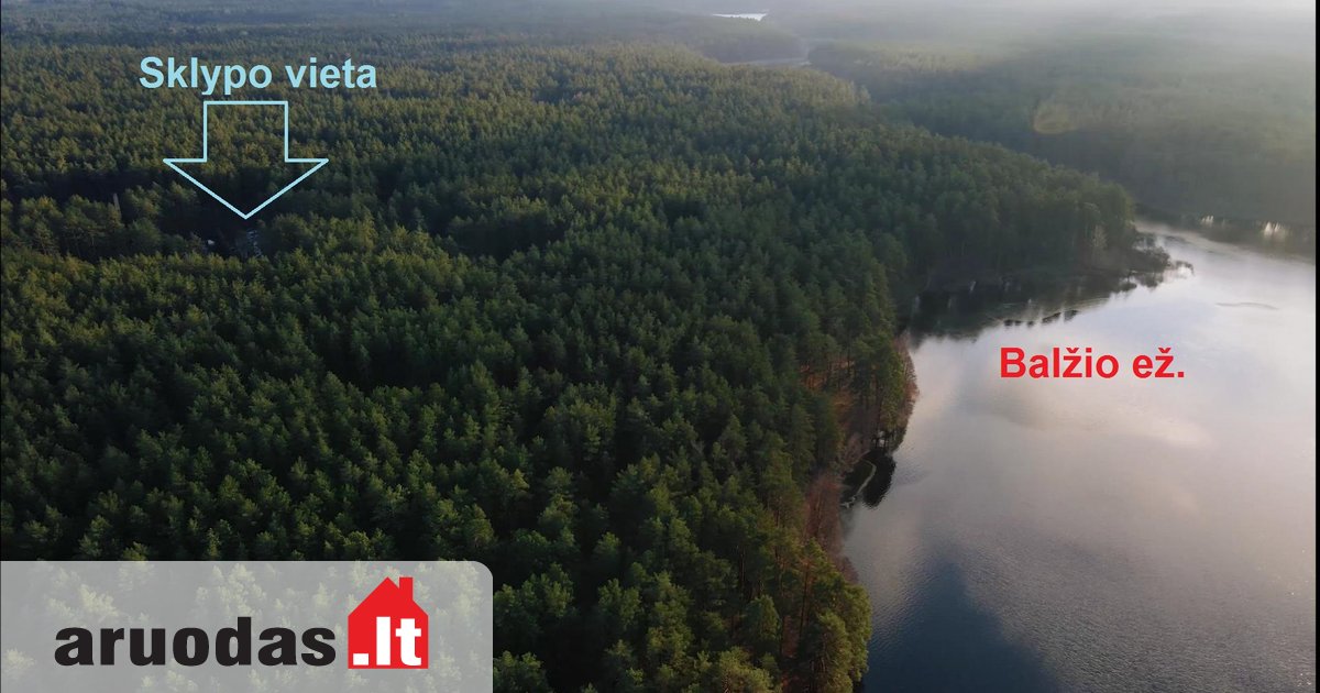 Sklypas, Vilniuje Antakalnyje Balžio g. sklypas Nekilnojamo turto ...