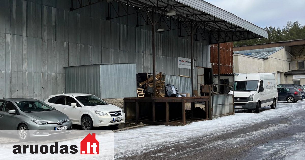 Metalinis angaras 456 kv.m. su rampa krovos - Skelbiu.lt