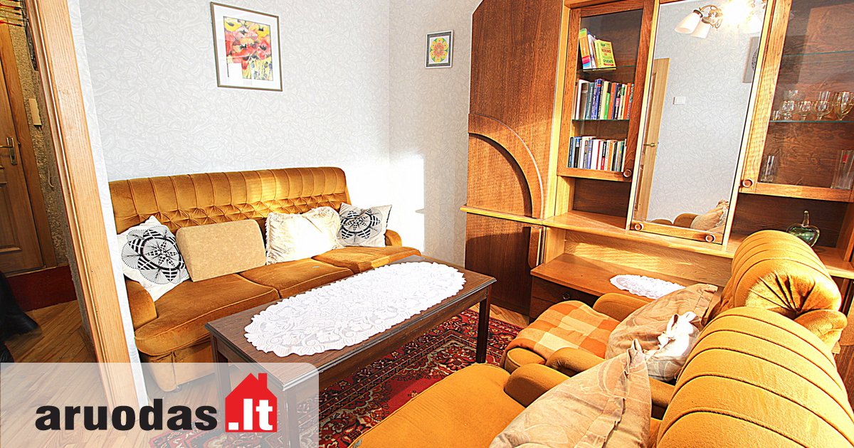 Butas nuomai, Vilniuje Fabijoniškėse Gedvydžių g., 2 kambarių buto ...