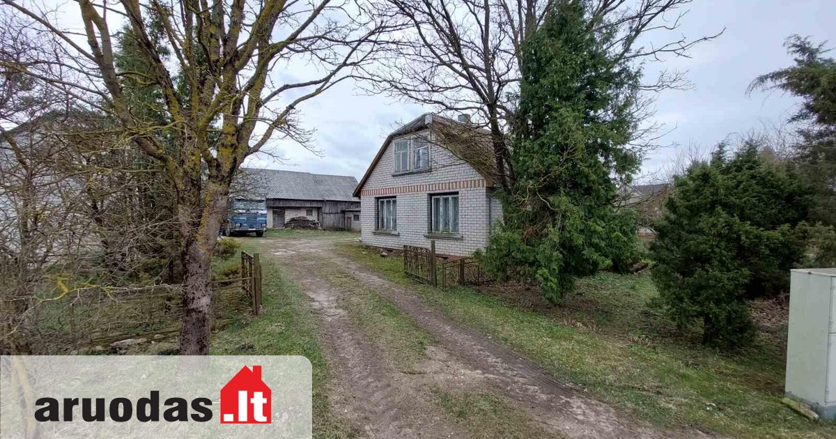 Namas, Šilalės r. Upynos mstl. Nepriklausomybės g., Sodyba Nekilnojamo ...