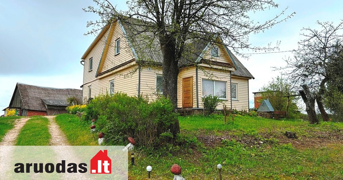 Zarasų rajone, Raginės kaime parduodama - Skelbiu.lt