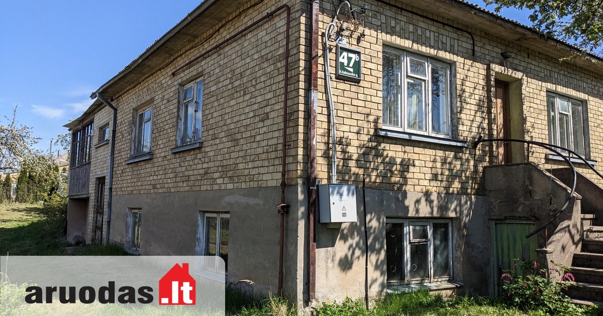 Parduodamas mūrinis gyvenamas namas - Skelbiu.lt