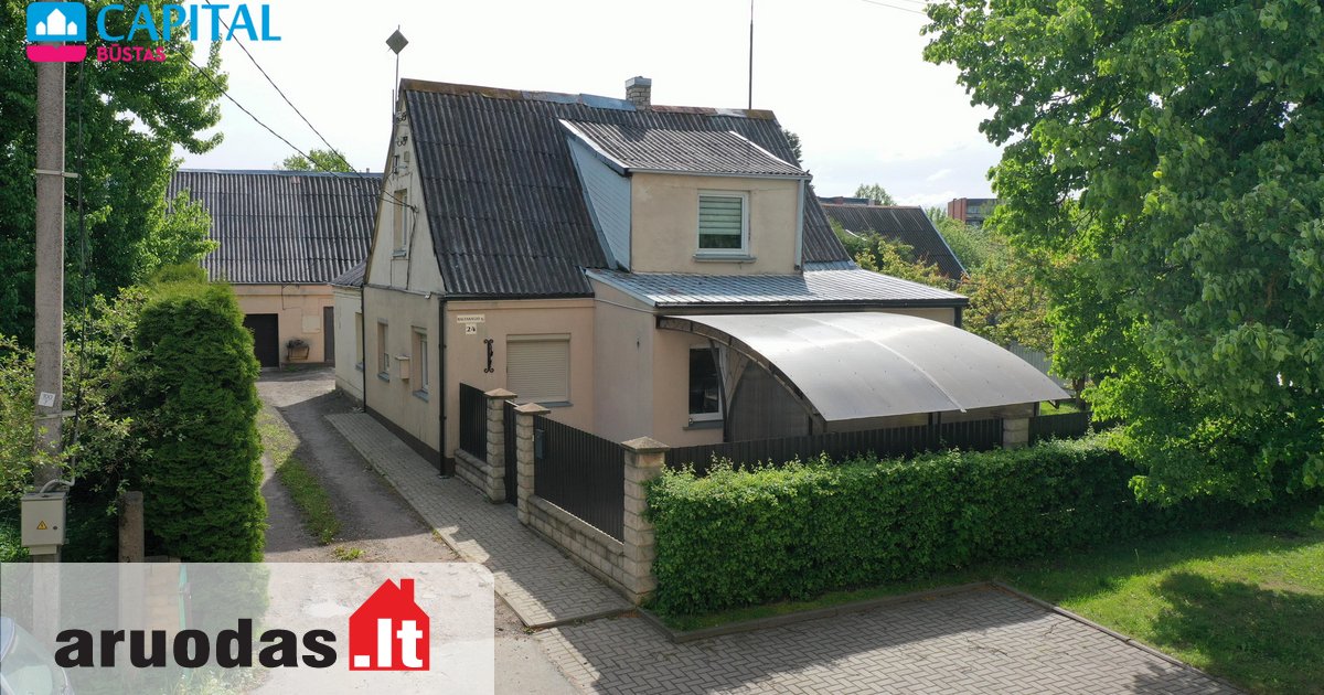 Namas, Kaune Rokuose Baltaragio g., mūrinio namo dalis Nekilnojamo ...