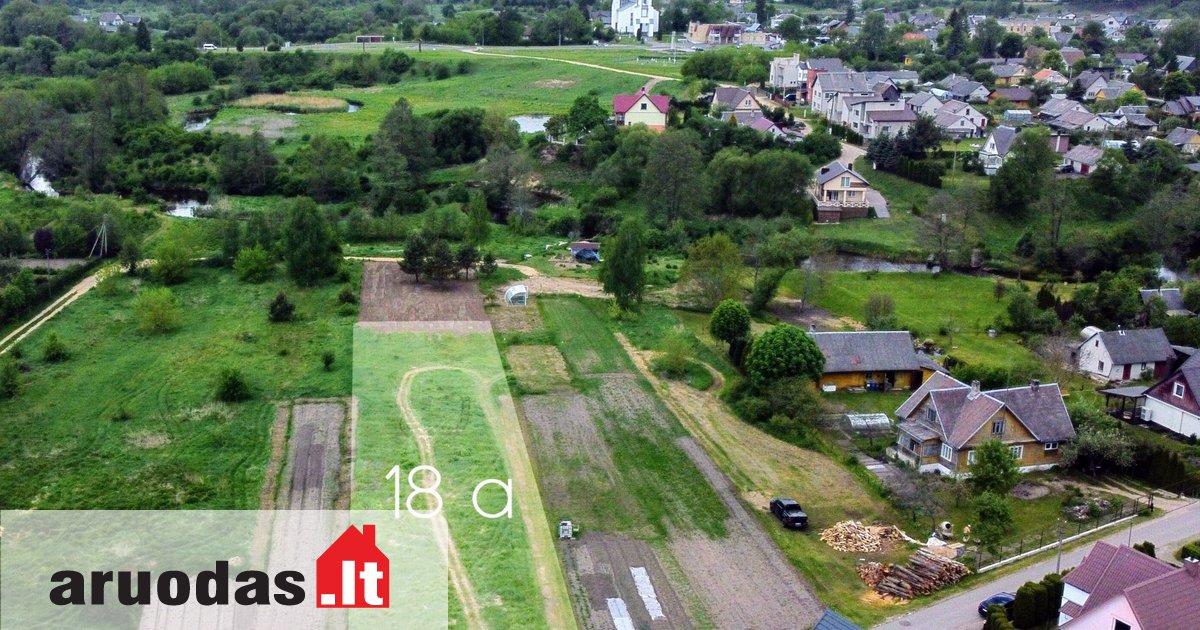 Parduodamas 18 Arų Žemės Sklypas Varėnos - Skelbiu.lt