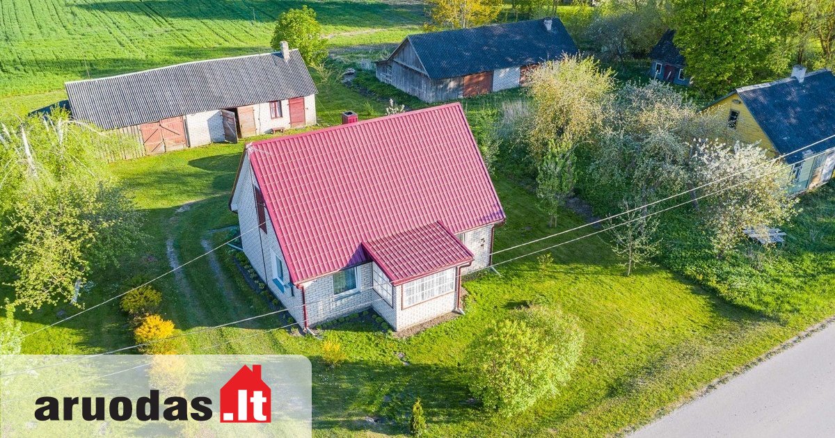 Namas, Radviliškio r. Palonų mstl. Palono g., mūrinis namas Nekilnojamo ...