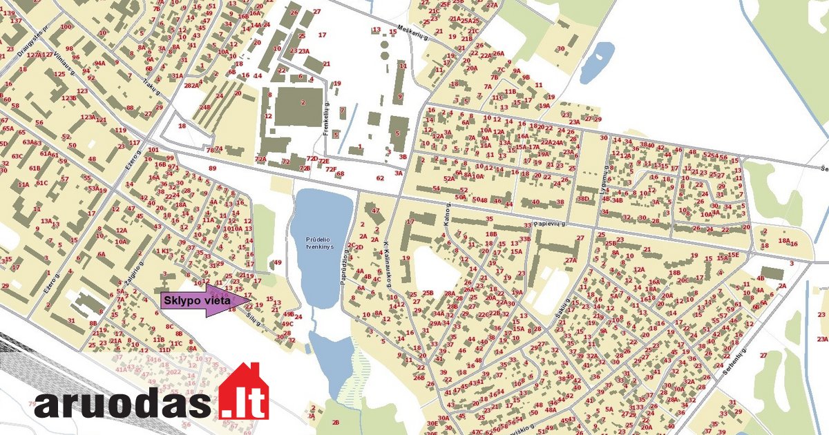 Parduodamas 2,52 a žemės sklypas Šiauliuose, - Skelbiu.lt