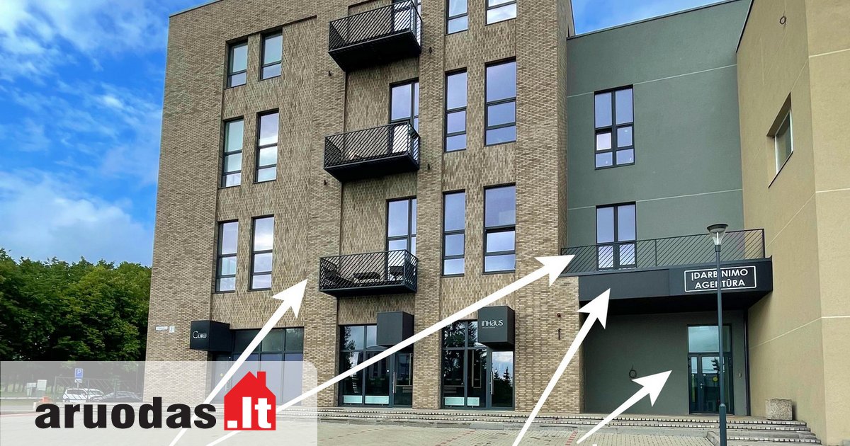 Visas pastatas, Kaune Eiguliuose S. Žukausko g. patalpos nuomai ...