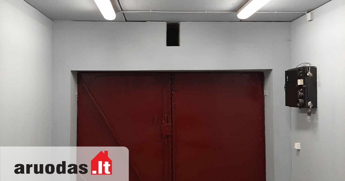 Garažas, Kaune Šilainiuose Baltijos g., požeminis garažo nuoma ...