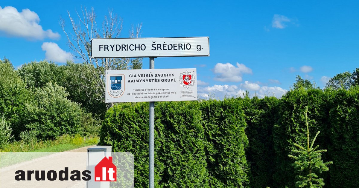Sklypas, Klaipėdos r. Gropiškių k. Frydricho Šrėderio g. sklypas ...
