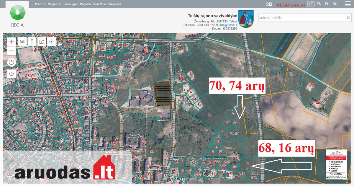 Parduodami du sklypai prie rytinio aplinkelio, - Skelbiu.lt