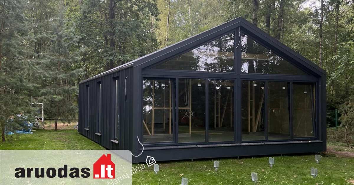 Moduliniai karkasiniai nameliai - vis labiau - Skelbiu.lt