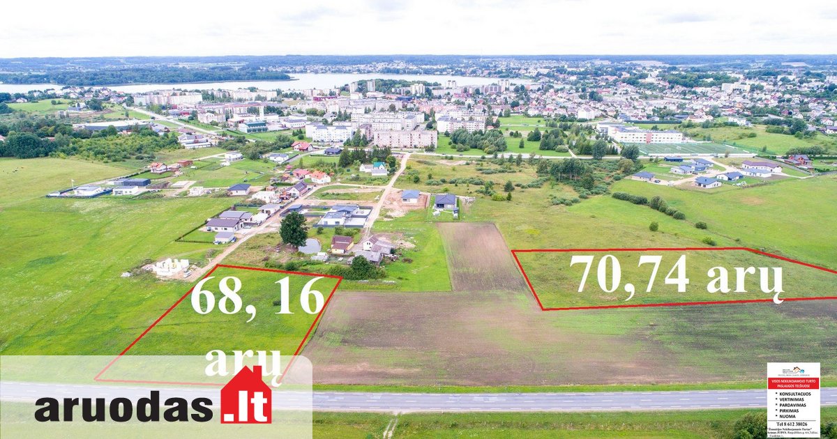 Parduodami du sklypai prie rytinio Telšių - Skelbiu.lt