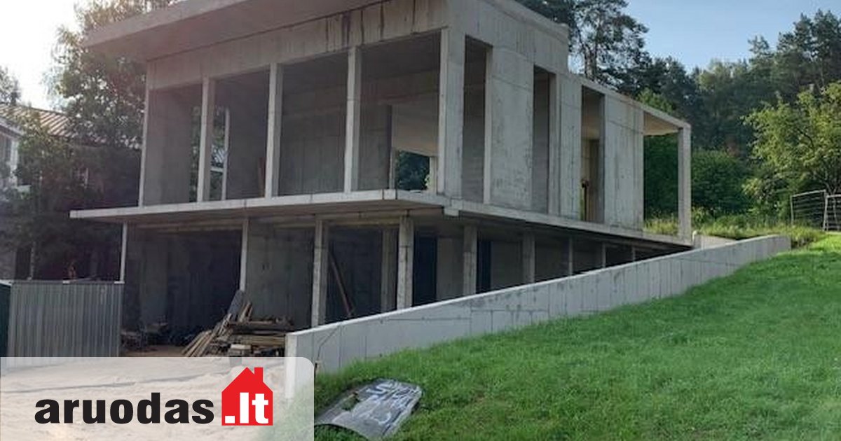 Namas, Vilniuje Valakampiuose Meškeriotojų g., monolitinis namas ...