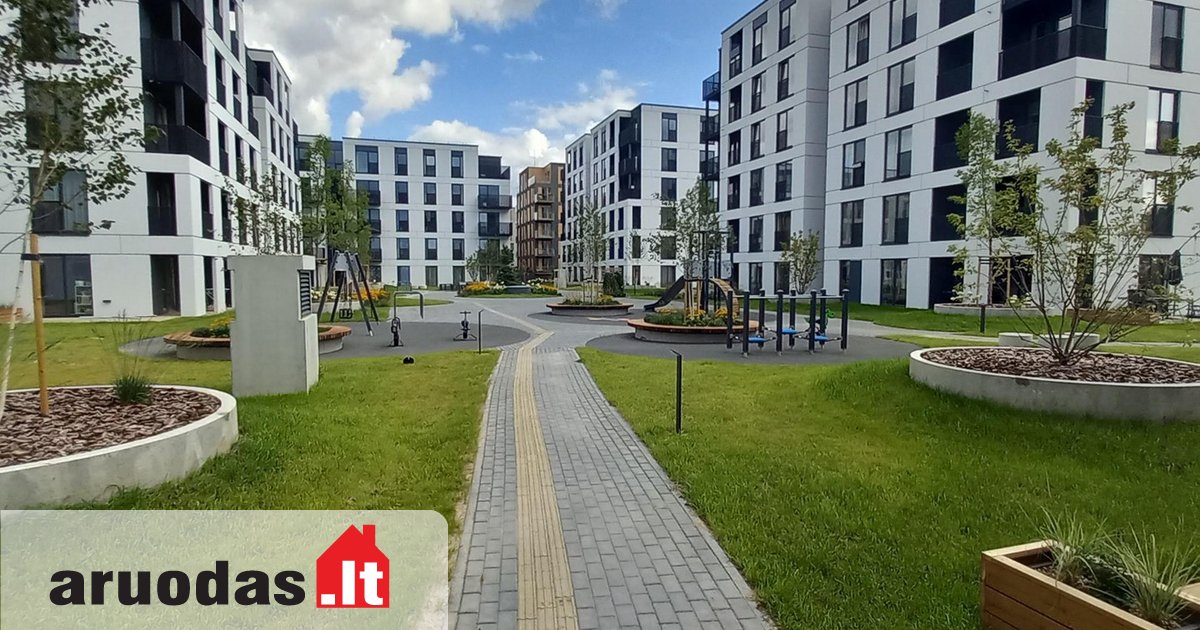 Butas nuomai, Vilniuje Markučiuose Manufaktūrų g., 2 kambarių buto ...