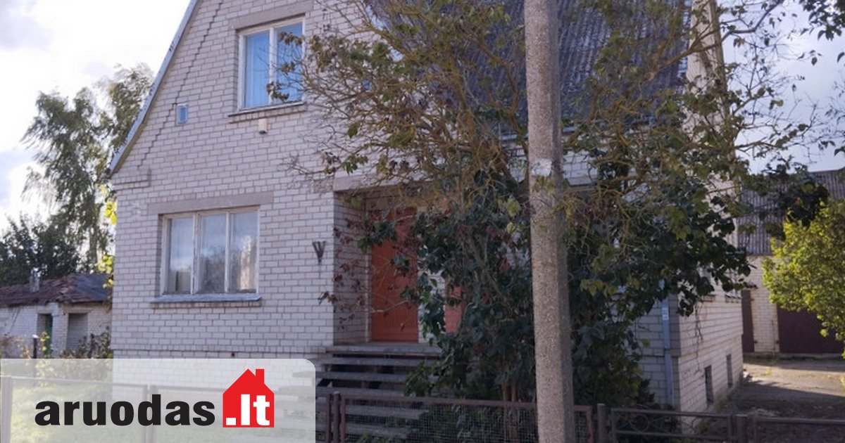 Namas, Vilkaviškio r. Kybartų m. M. Mažvydo g., mūrinis namas ...