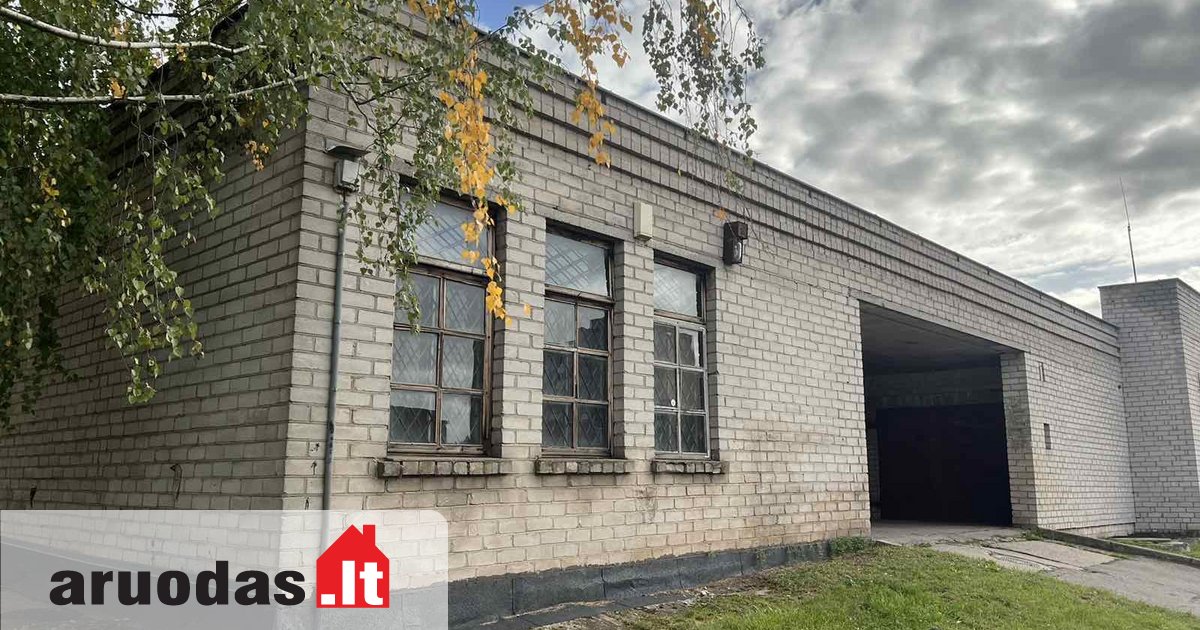Patalpos, Kaune Šilainiuose Baltijos g. patalpos Nekilnojamo turto ...