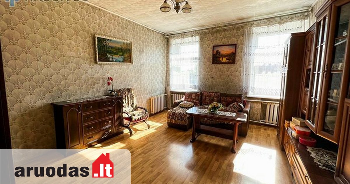 Butas, Vilkaviškio r. Kybartų m. J. Basanavičiaus g., 2 kambarių butas ...