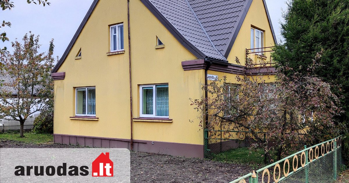 Namas, Vilkaviškio r. Kybartų m. Laisvės g., mūrinis namas Nekilnojamo ...