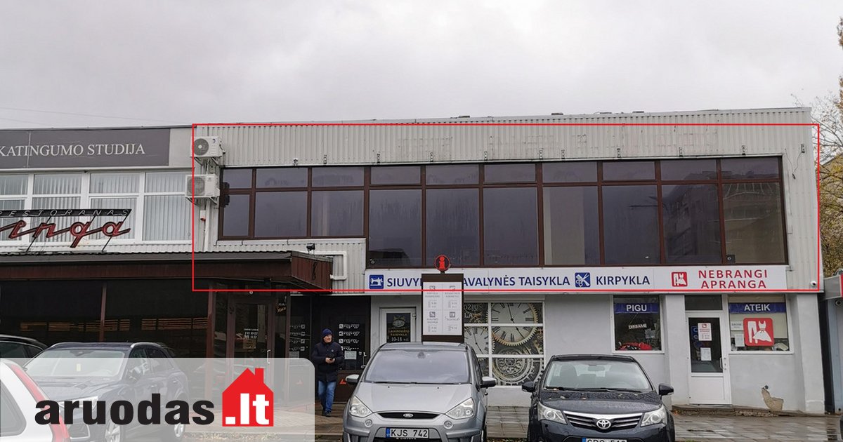 Patalpos nuomai, Klaipėdoje Baltijos mikrorajone Šilutės pl. patalpos ...