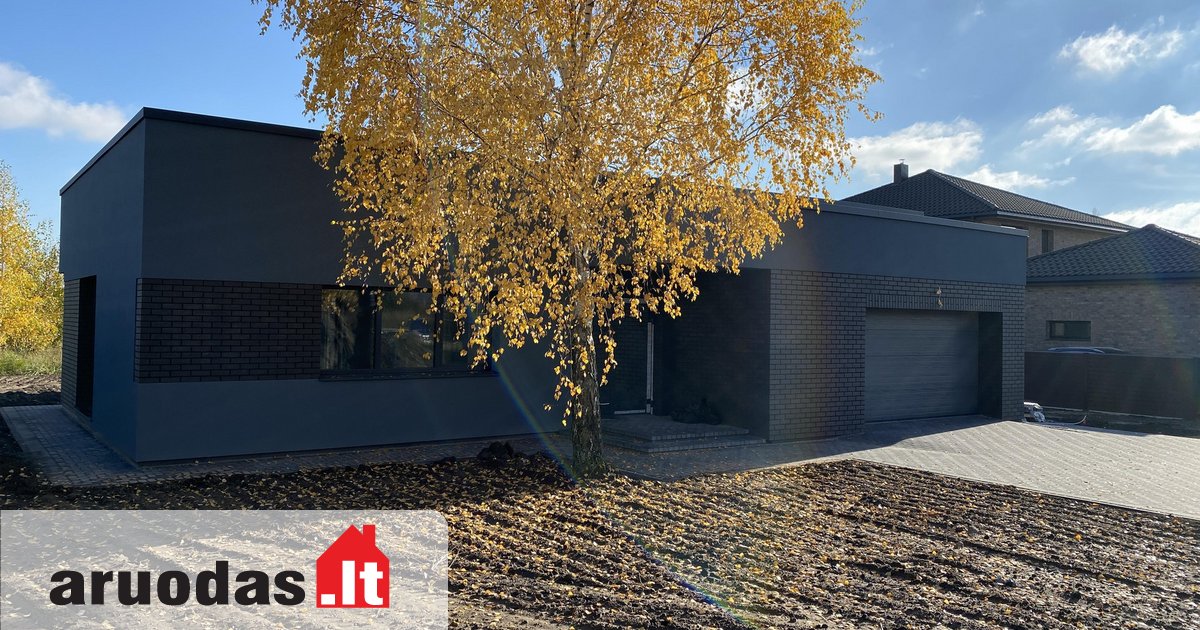 Namas, Vilniuje Zujūnuose Lūjos g., mūrinis namas Nekilnojamo turto ...