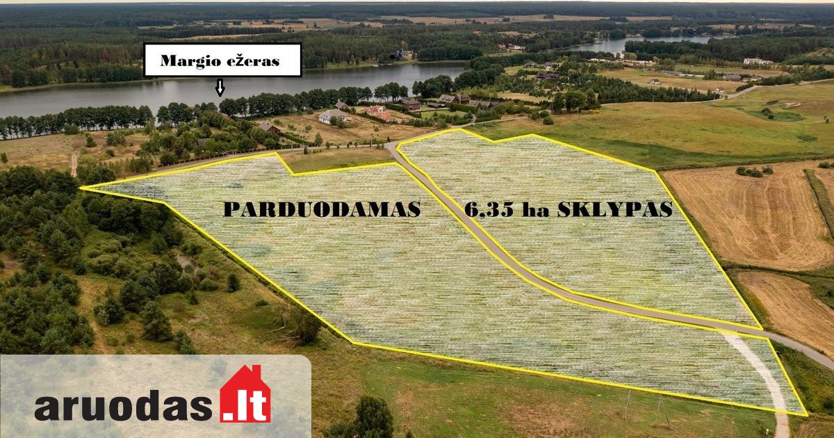 Šalia Margio ežero vaizdingoje vietoje - Skelbiu.lt