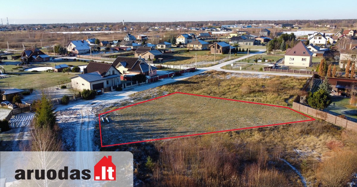 Sklypas, Kauno r. Neveronių k. Slėnio g. sklypas Nekilnojamo turto ...