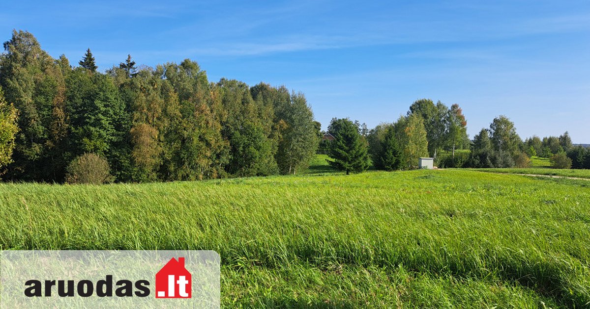 Šalia Utenos miesto ribos, prie kelio Utena – - Skelbiu.lt
