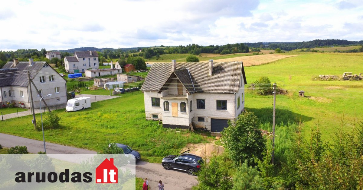 Ežerų apsuptoje gyvenvietėje parduodamas - Skelbiu.lt