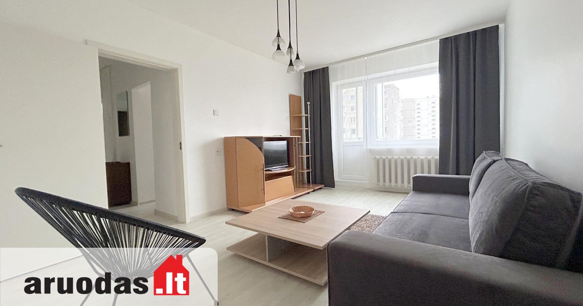 Butas nuomai, Vilniuje Fabijoniškėse S. Stanevičiaus g., 2 kambarių ...