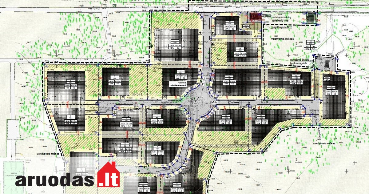 Sklypas, Vilniuje Antakalnyje Balžio g. sklypas Nekilnojamo turto ...