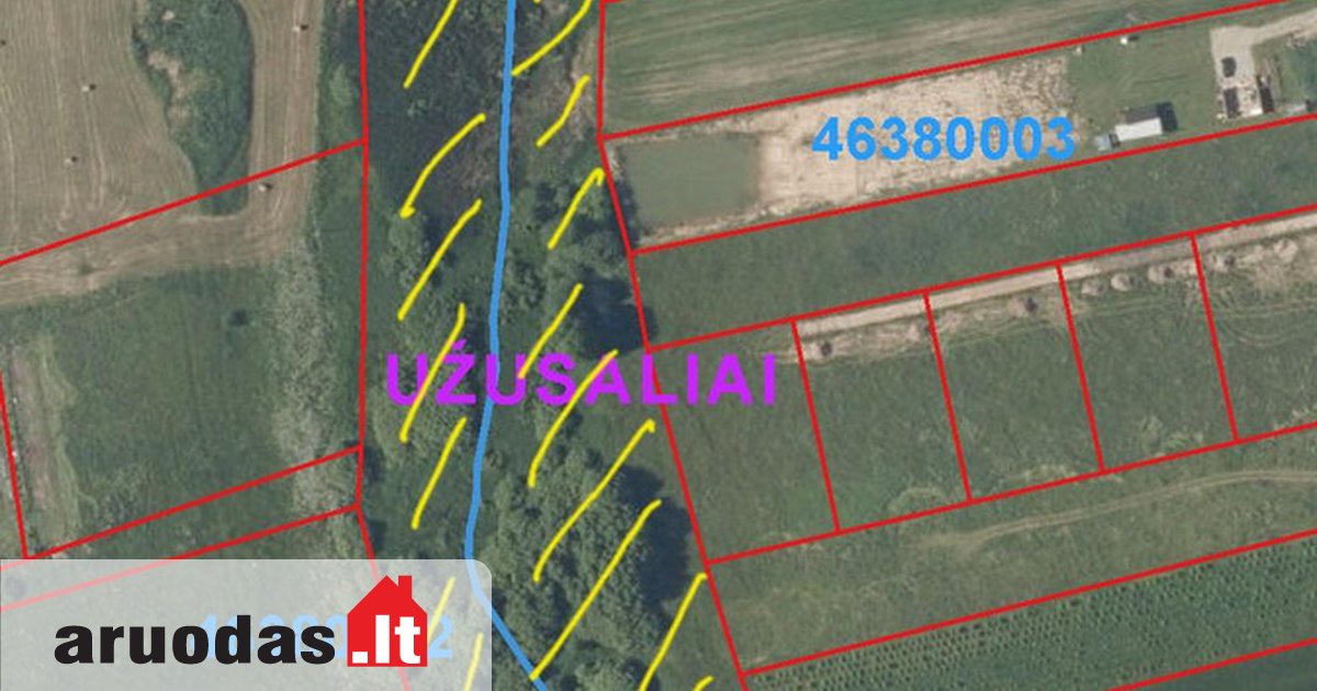 Du sklypai gaunasi bendras plotas 2.86h - Skelbiu.lt