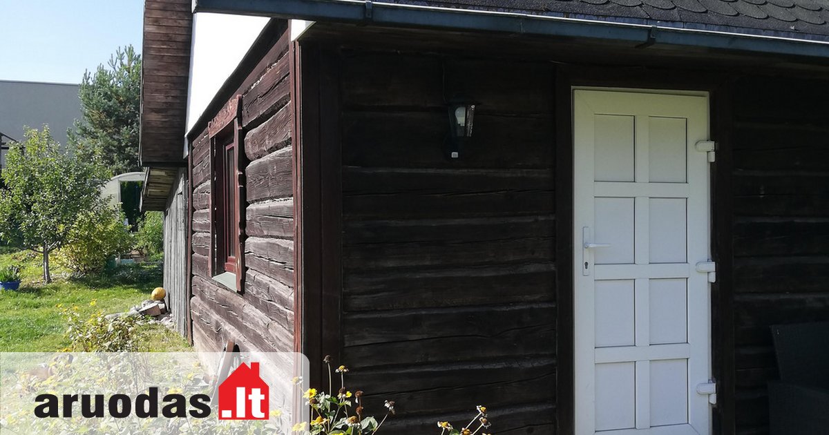 House for rent, Vilniuje Tarandėje, log farmstead for rent Real Estate ...