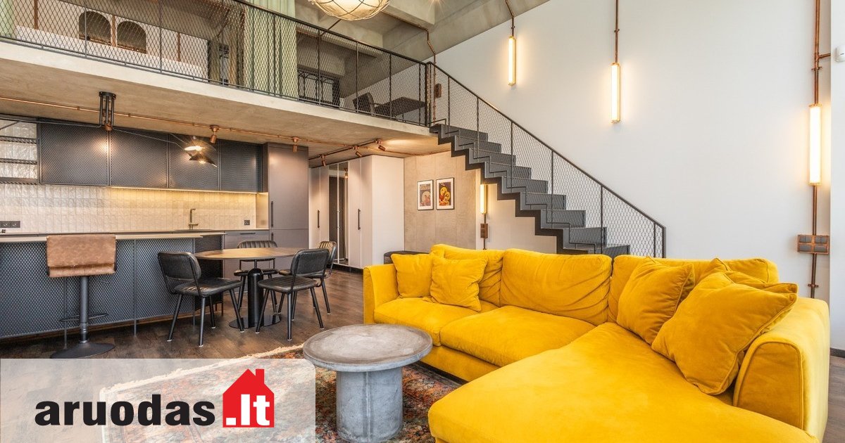 Tobulai Įrengtas Butas (Loftas) Su Parkavimo - Skelbiu.lt