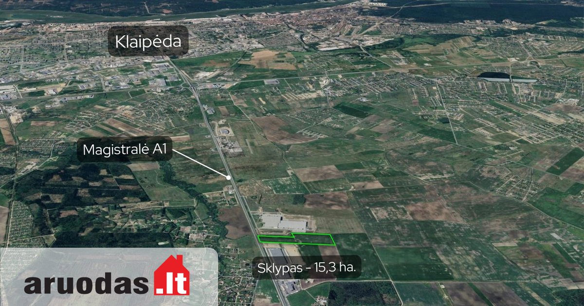 Sklypas, Klaipėdos r. Gobergiškės k. sklypas Nekilnojamo turto ...