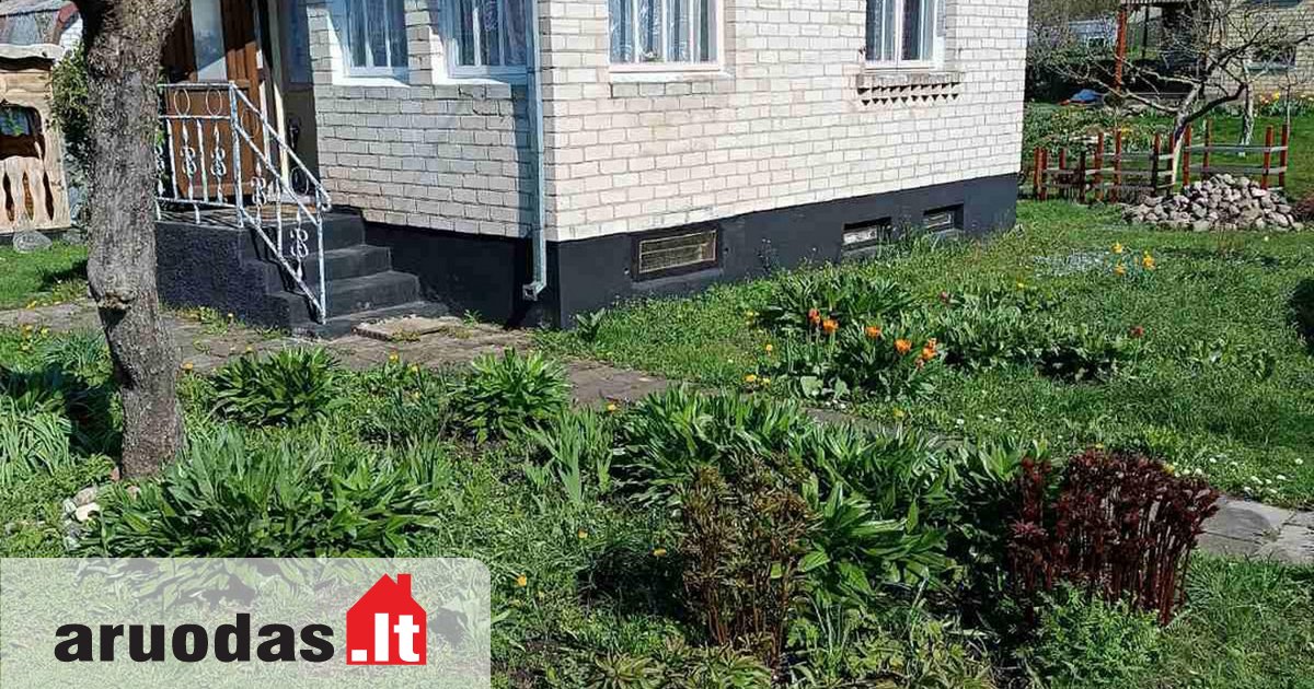 Namas, Radviliškyje Erelių g., mūrinis sodo namas Nekilnojamo turto ...