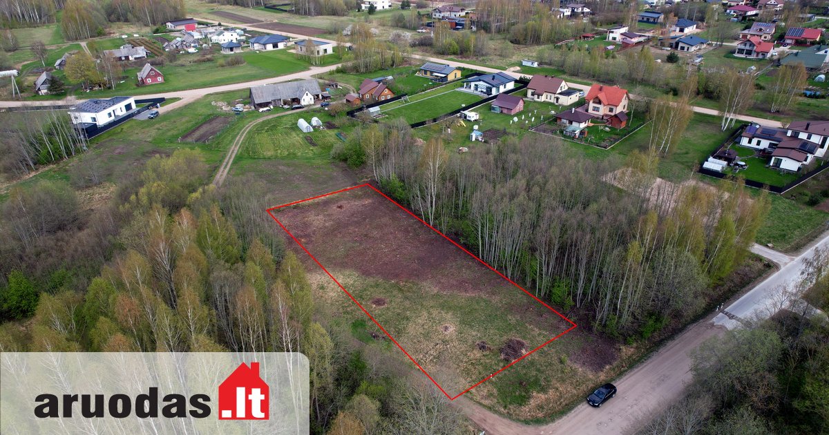 Sklypas, Šiauliuose Pabaliuose Žemynos g. sklypas Nekilnojamo turto ...