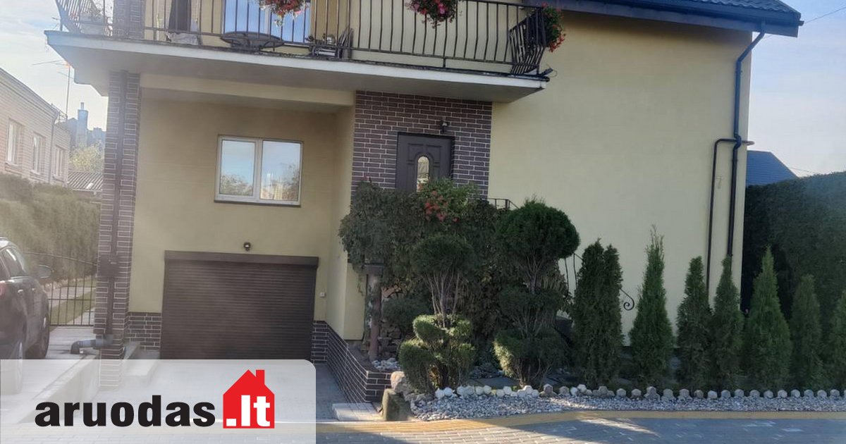 Namas, Kauno r. Garliavos m. Jono Šimkaus g., mūrinis namas Nekilnojamo ...