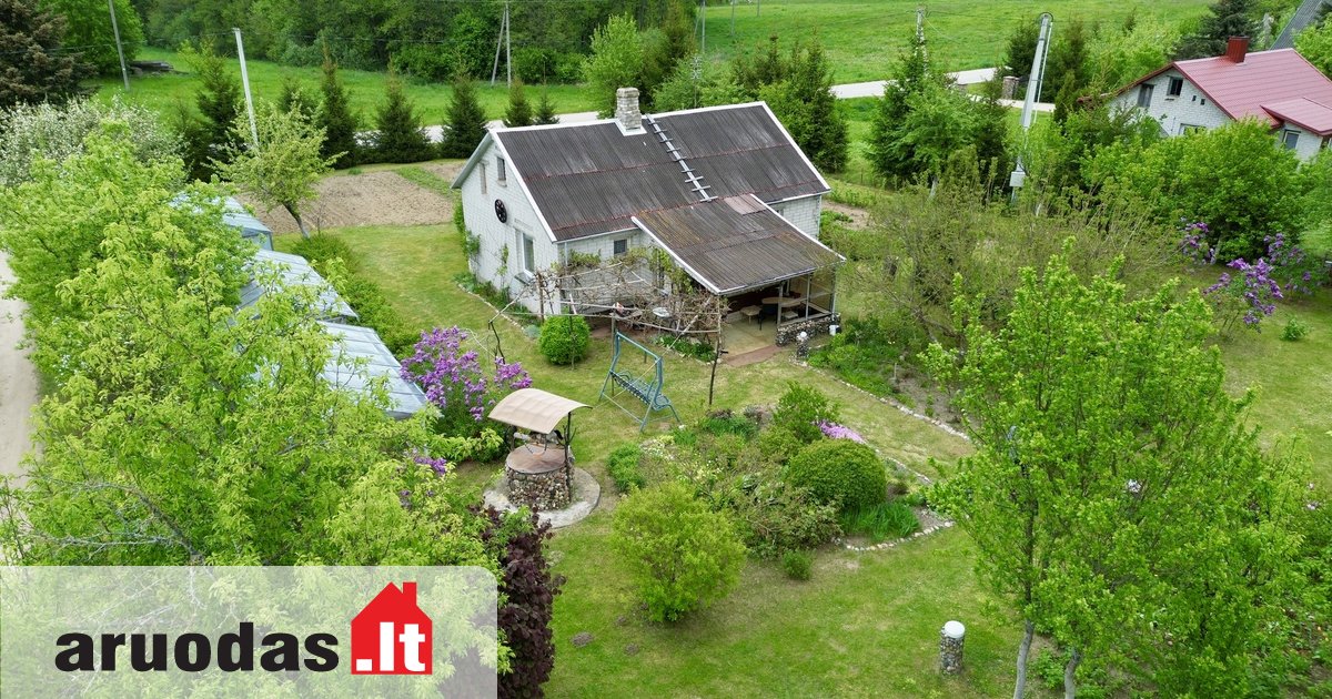 Namas, Varėnos r. Ilgininkų k. Ryto g., karkasinis namas Nekilnojamo ...