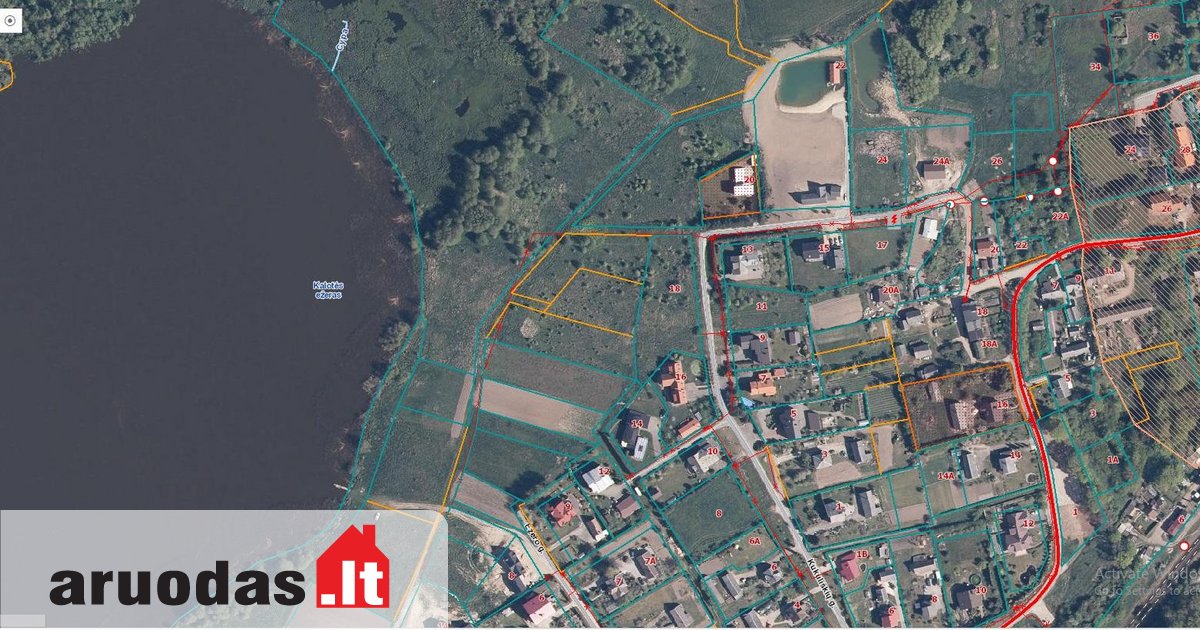 Sklypas, Klaipėdos r. Kalotės k. Adomo Brako g. sklypas Nekilnojamo ...