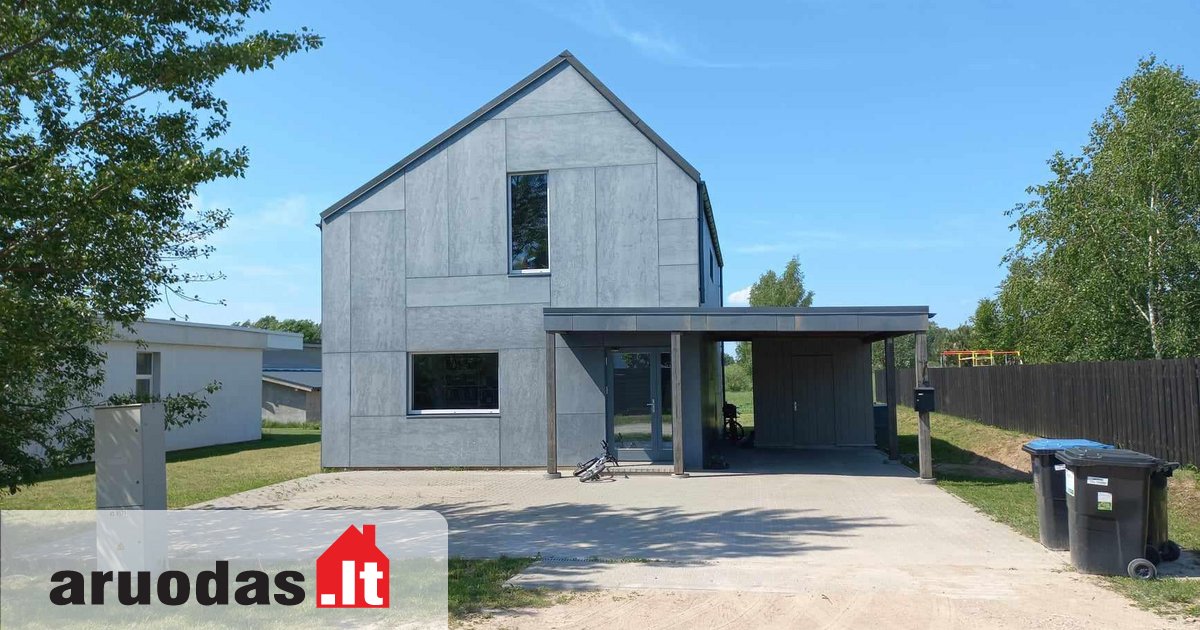 Namas, Vilniuje Pavilnyje Stasio Šilingo g., karkasinis namas ...