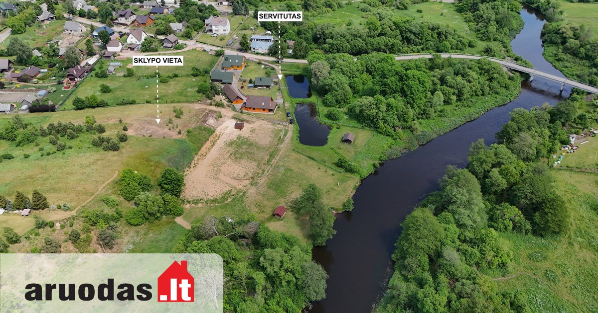 Parduodamas unikalus ir vienetinis sklypas - Skelbiu.lt