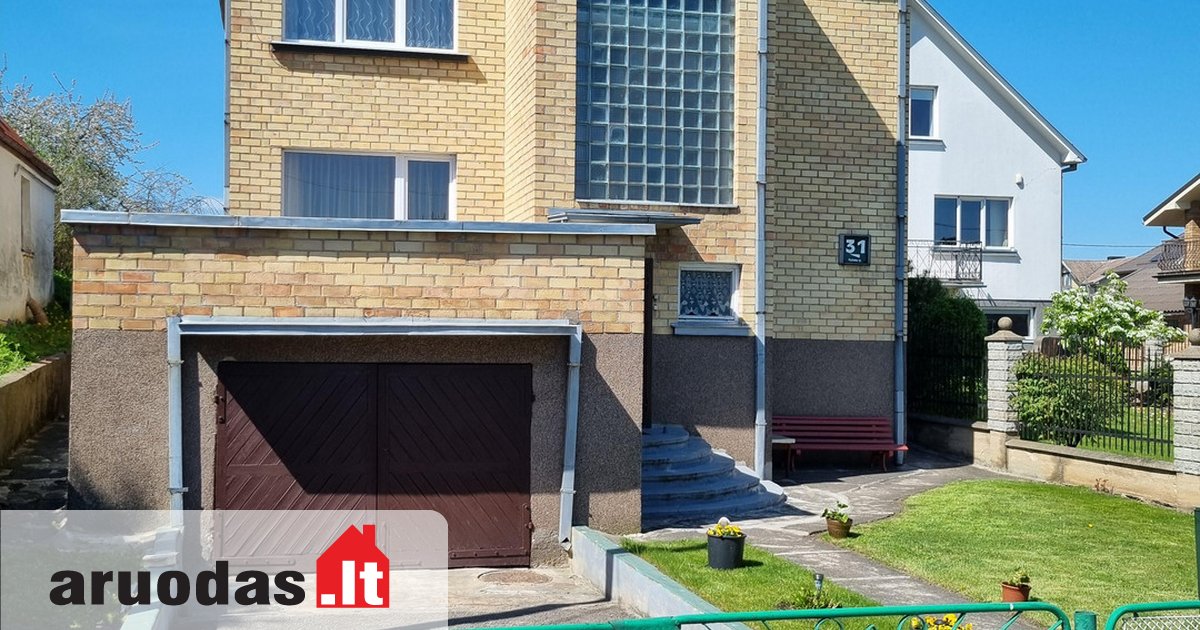 Parduodamas mūrinis kompaktiškas 2 aukštų - Skelbiu.lt