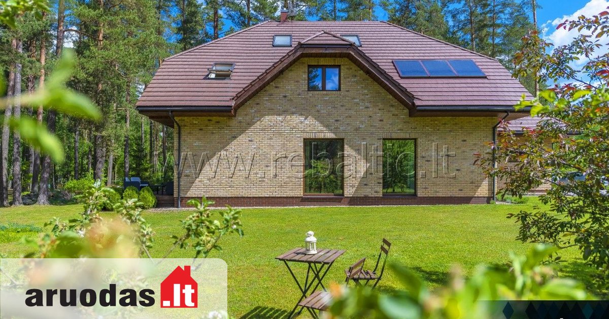 Namas, Vilniaus r. Pasakiškių k. Pušyno g., mūrinis namas Nekilnojamo ...