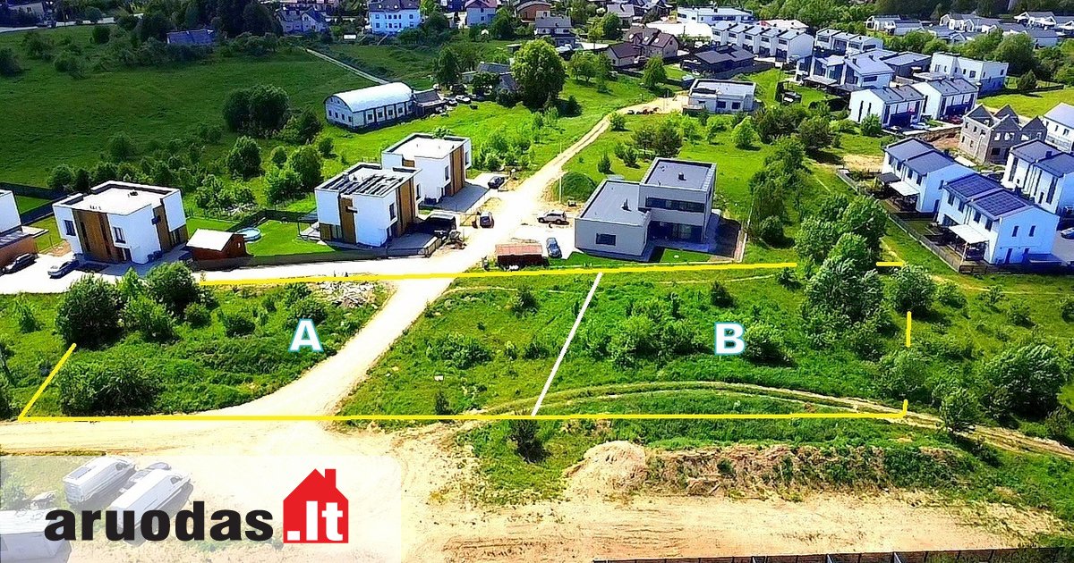 Sklypas, Vilniuje Tarandėje V. Smakausko g. sklypas Nekilnojamo turto ...