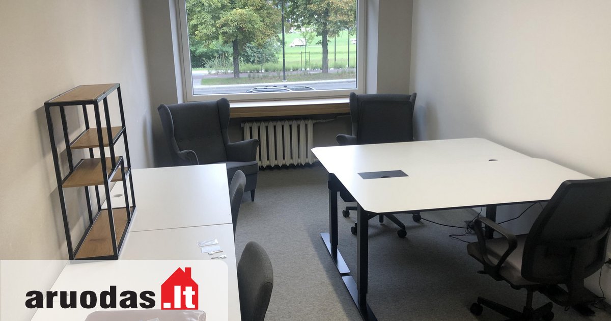 Pilnai įrengtas biuras pirmame aukšte, - Skelbiu.lt
